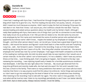 Psychic Kyra Oser - Accurate Psychic Readings